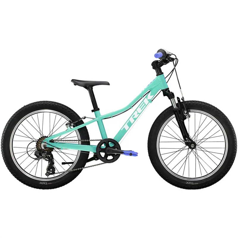 Trek Precaliber 20 7 Speed Kids Hybrid Bike in Miami Green