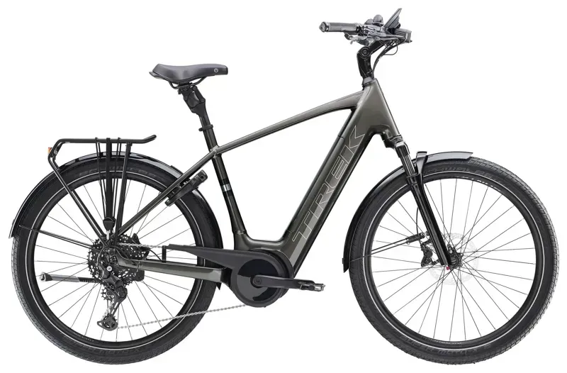 Trek Verve+ 5 400Wh e-Hybrid Bike In Mercury